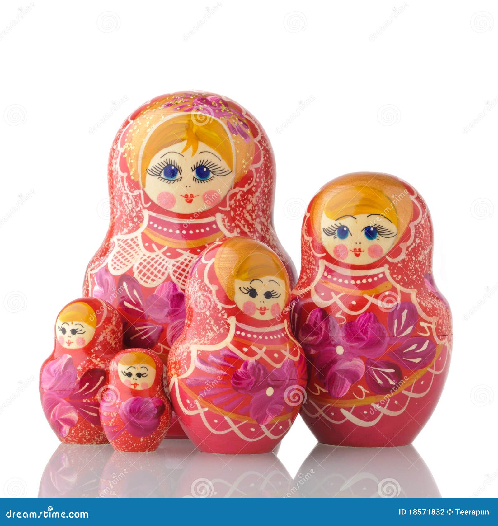 Matryoshka - a Russian Nested Dolls Stock Photo - Image of nesting ...