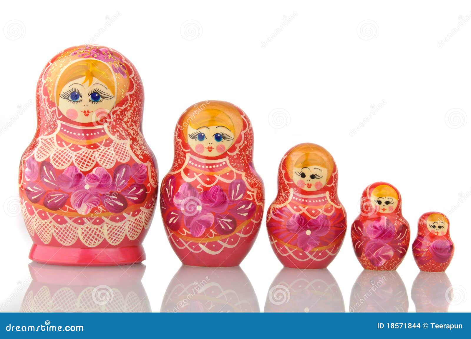 Matryoshka - a Russian Nested Dolls Stock Photo - Image of nested ...