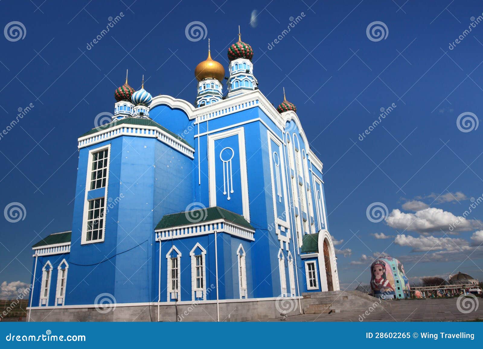 Matryoshka Square editorial image. Image of russian, dome - 28602265