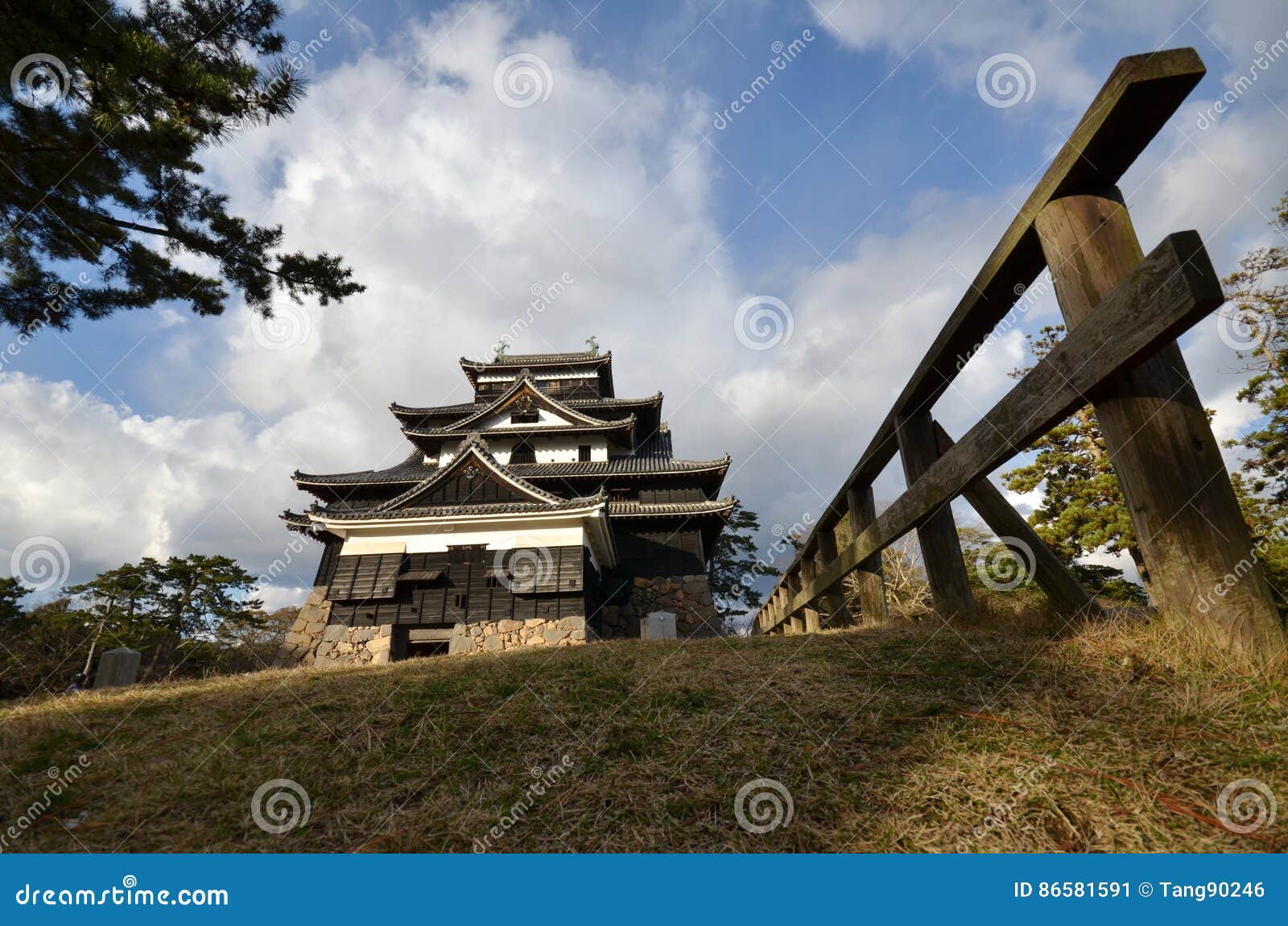 Matsue Castle in Shimane Prefecture Stock Image - Image of feudal ...