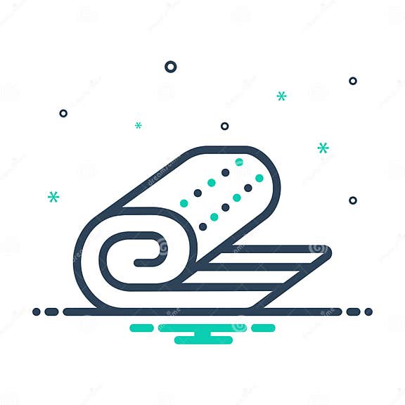 Mix Icon for Matt, Retained and Yoga Stock Vector - Illustration of ...