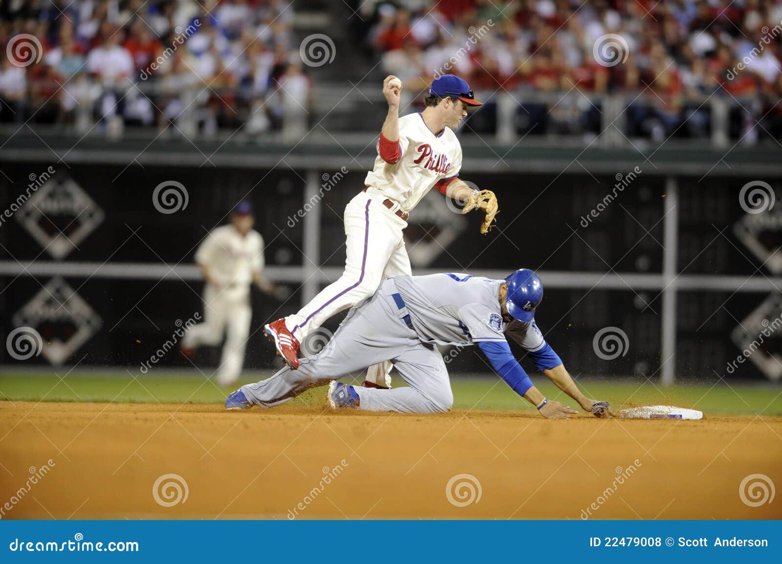 Matt Kemp Chase Utley editorial stock photo. Image of baseman - 22479008