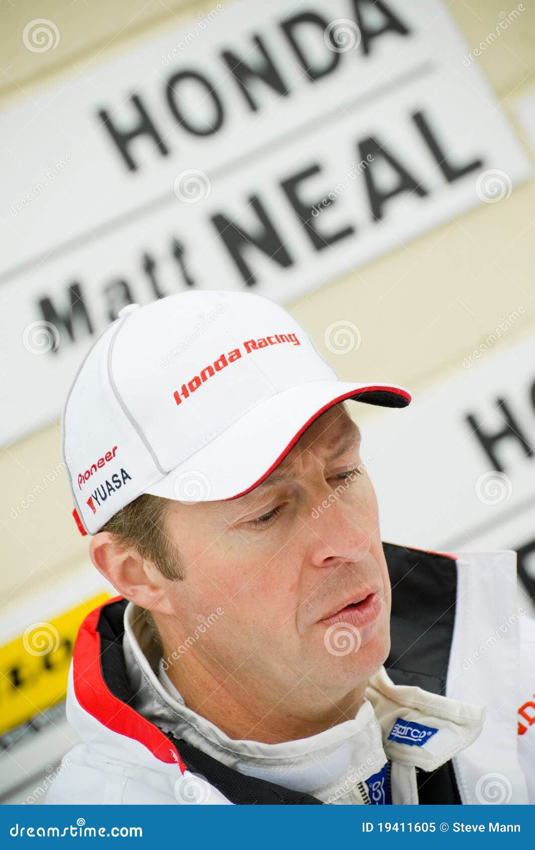 Matt Neal editorial image. Image of pouting, btcc, matt - 19411605