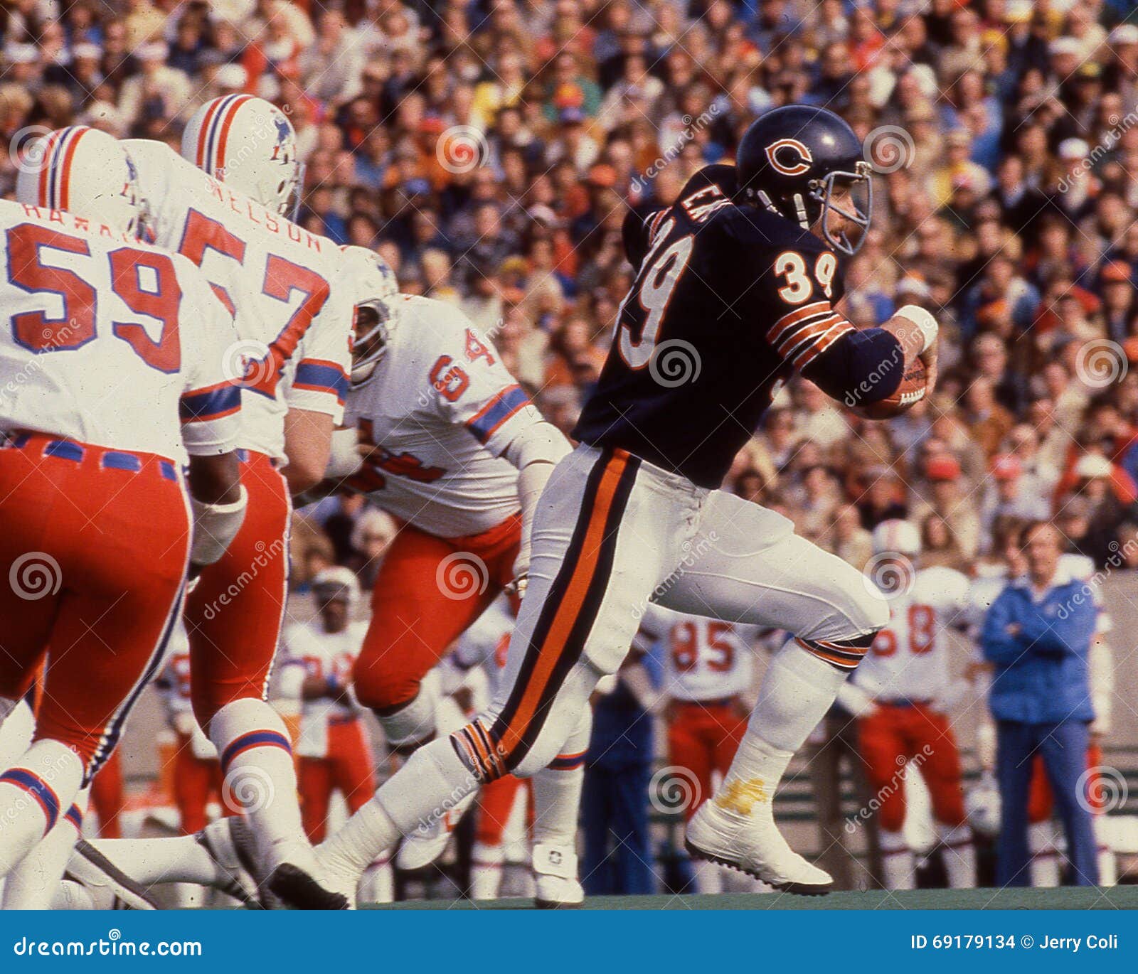 Matt Suhey, Chicago Bears imagen de archivo editorial. Imagen de ...