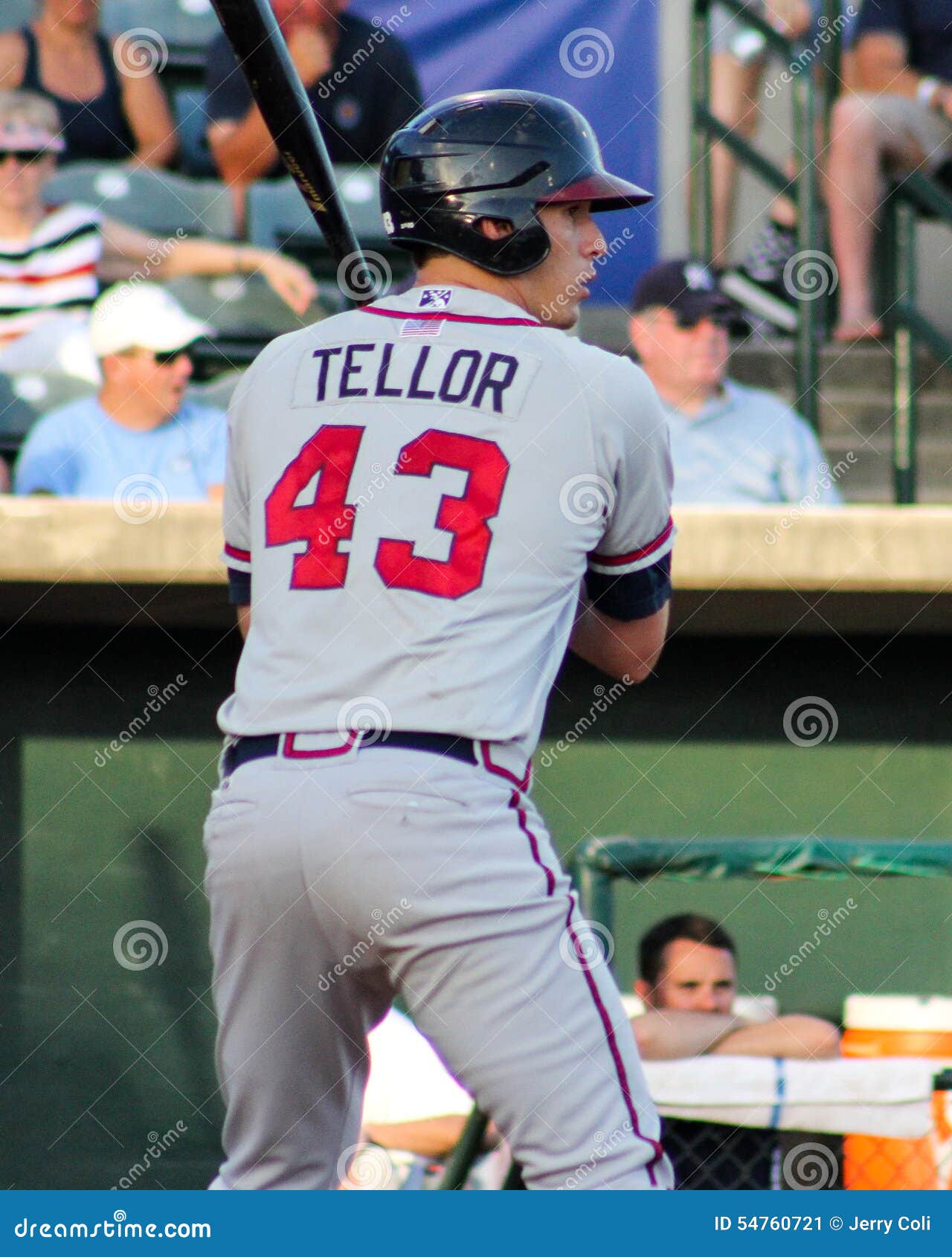Matt Tellor, Rome Braves editorial photo. Image of baseball - 54760721