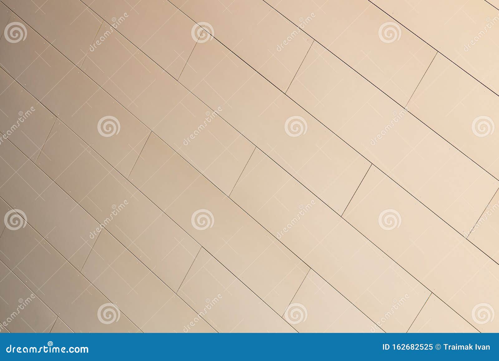 Matte Beige Color Tiled Wall of Building Stock Image - Image of ...