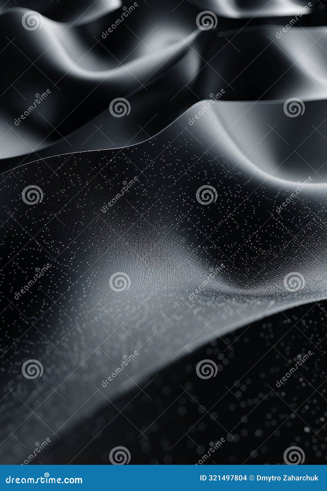 Matte Black Geometric Forms with Subtle Texture, Arranged in an ...