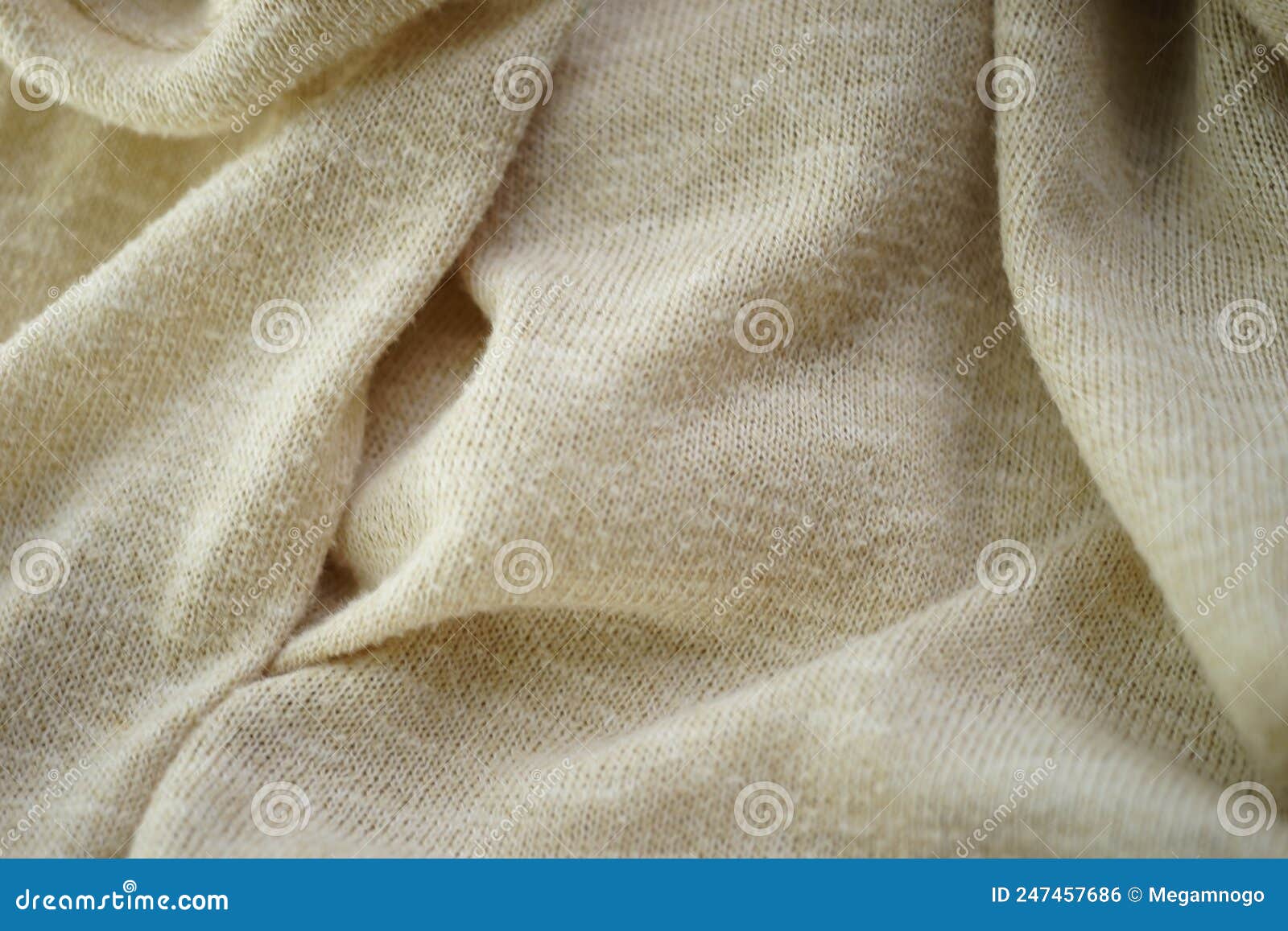 Matte Cream Soft Pleated Fabric Background. Smooth Elegant Luxury Cloth ...