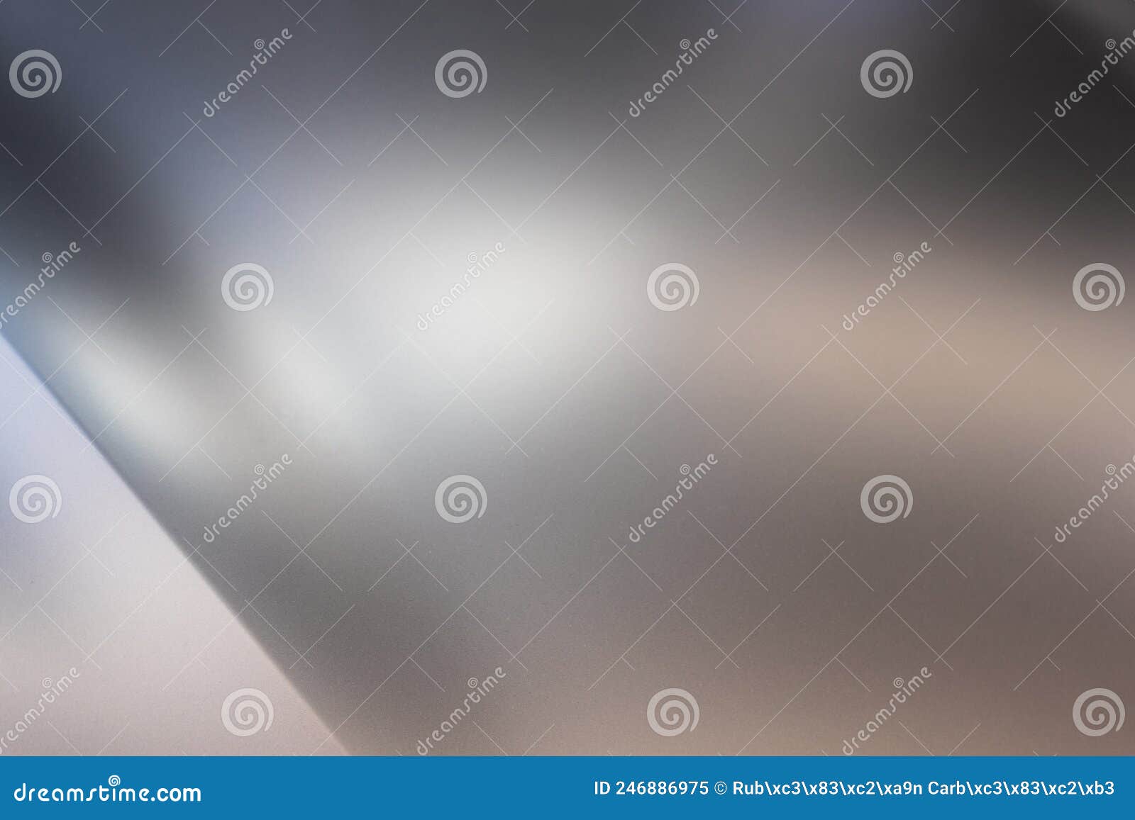 Matte Metallic Texture with a Bend Stock Image - Image of reflection ...