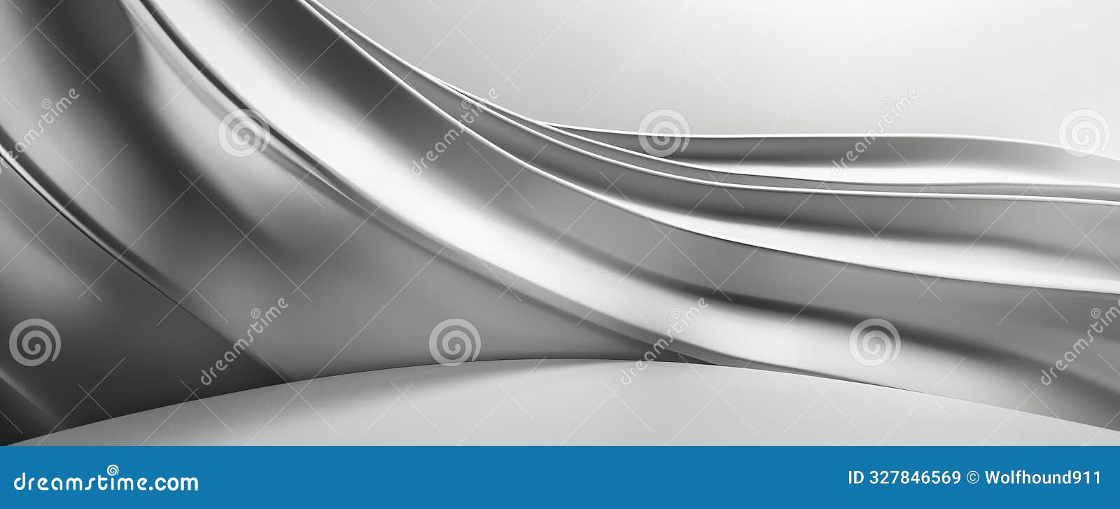 A Matte Silver Background with a Smooth, Even Finish, Offering a Modern ...