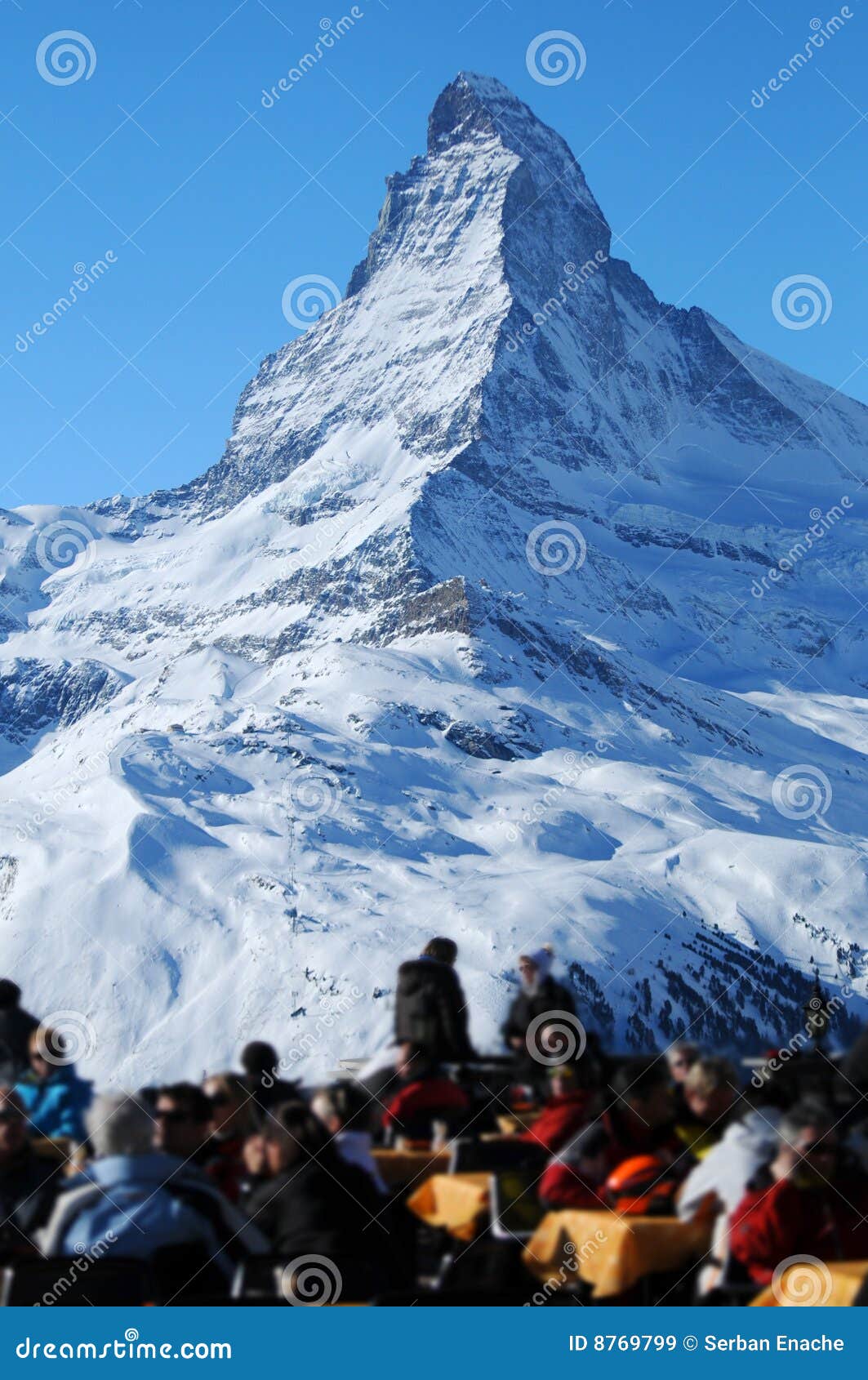 Matterhorn mountain stock image. Image of vacations, nature - 8769799