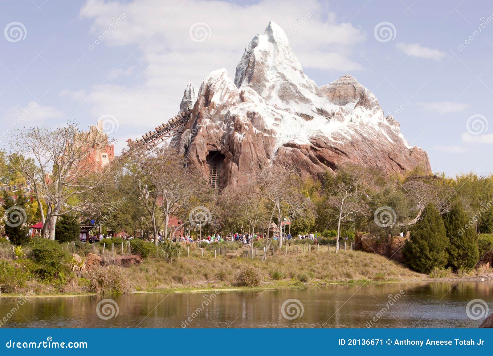Matterhorn Ride editorial photo. Image of rock, water - 20136671