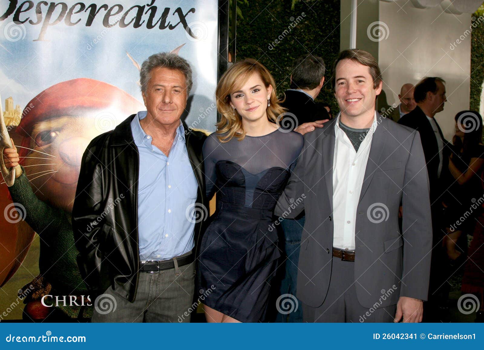Matthew Broderick, Dustin Hoffman, Emma Watson Foto editorial - Imagen ...