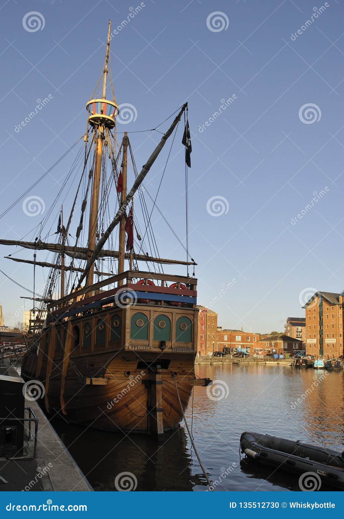 The Matthew Wooden Ship Is A Replica Of A Caravel Sailed By John Cabot ...