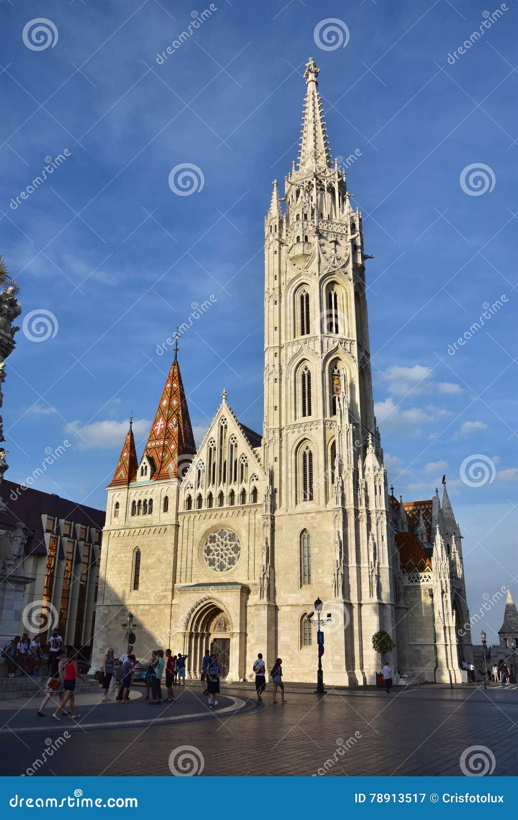 Matthias Church in Boedapest Redactionele Fotografie - Image of ...