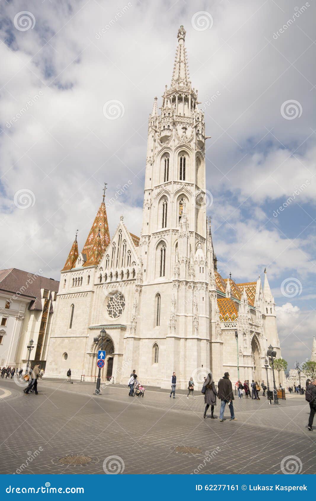 Matthias Church at Buda, Budapest Editorial Photo - Image of ceiling ...