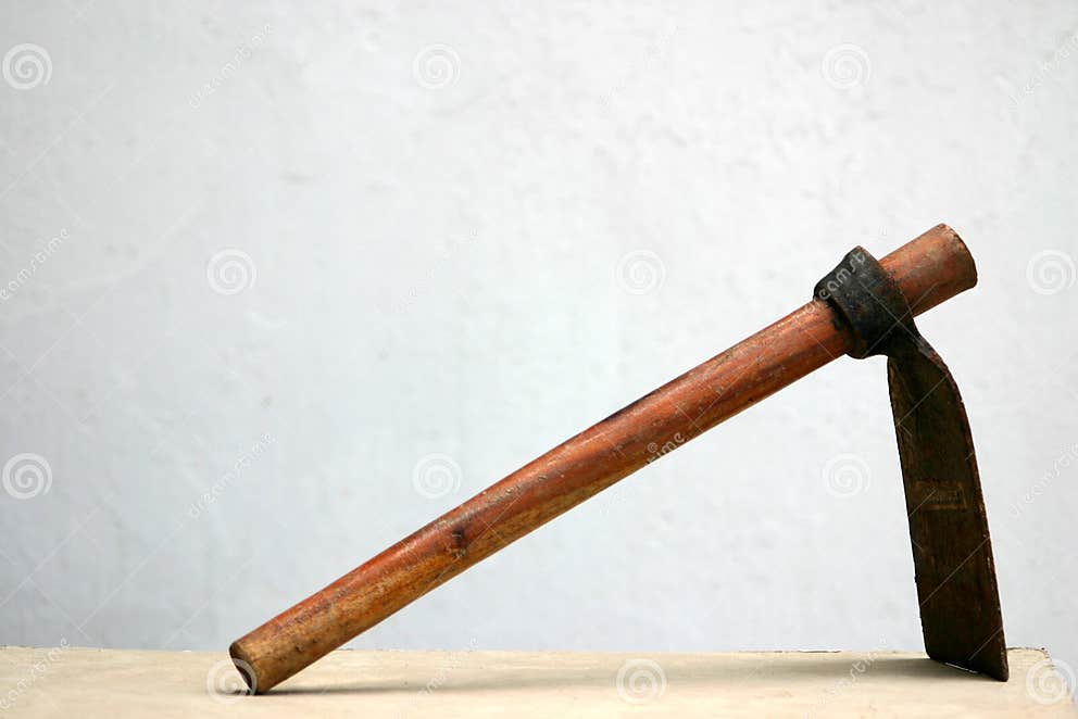 Mattock stock image. Image of digging, earth, weed, horticulture - 224393