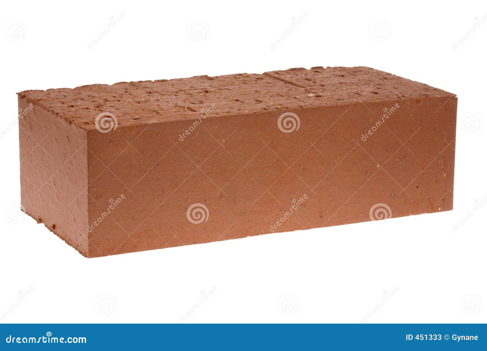 Mattone pieno rosso immagine stock. Immagine di mattone - 451333