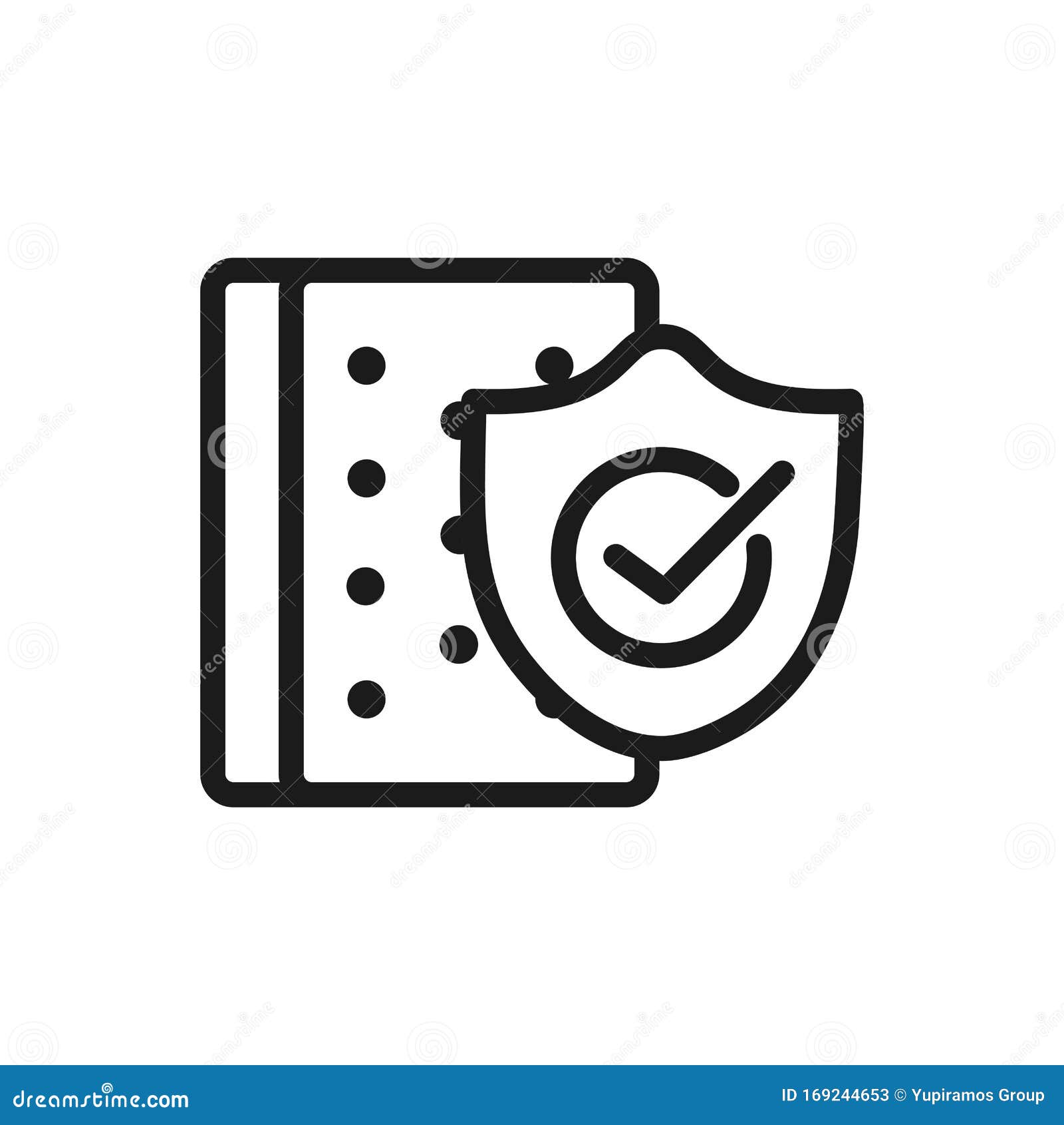 Mattress Check Mark Quality Comfortable Soft Textile Linear Design ...