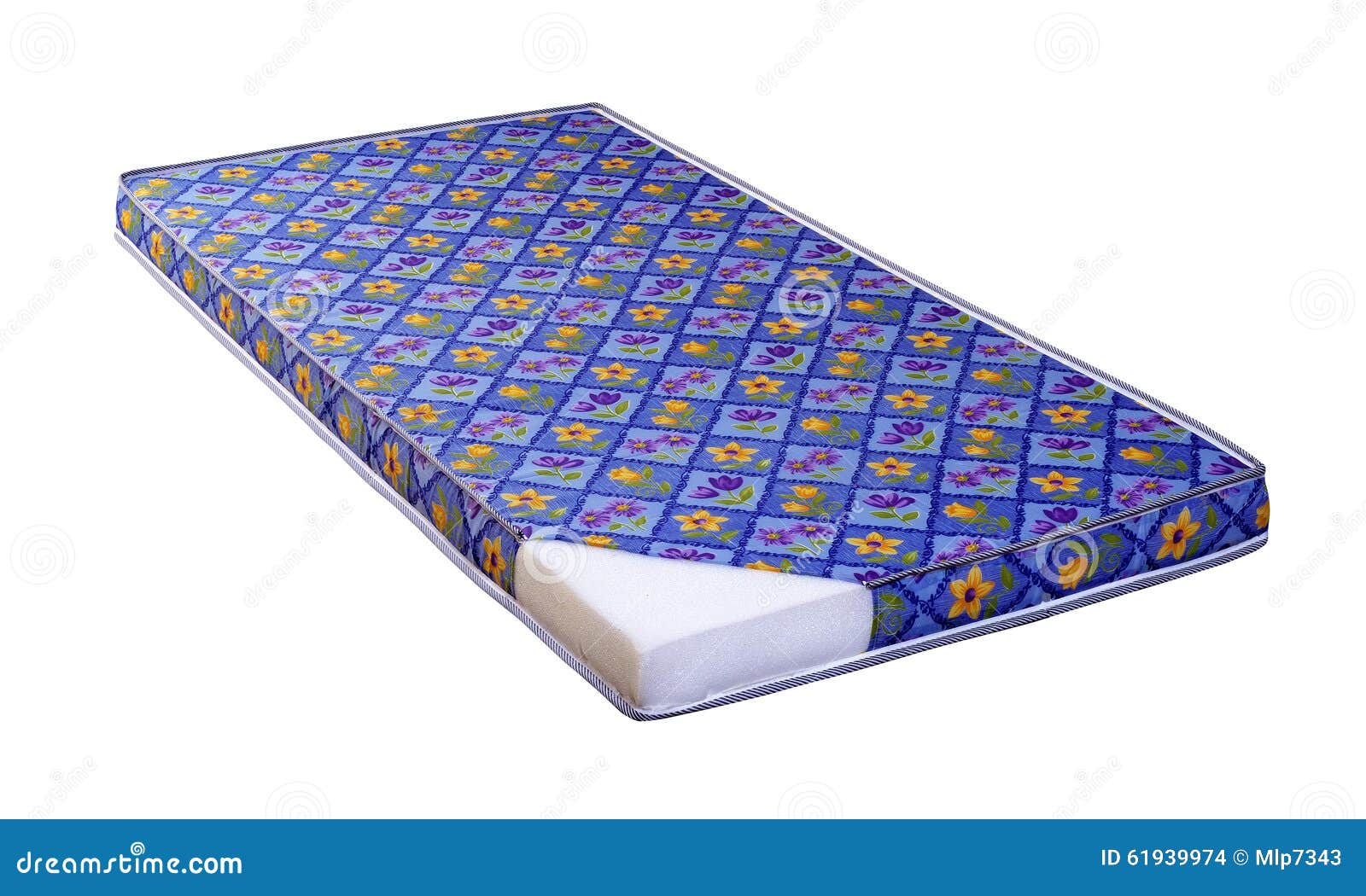 Mattress Made of Flexible Sponge Sheet Stock Photo - Image of design ...