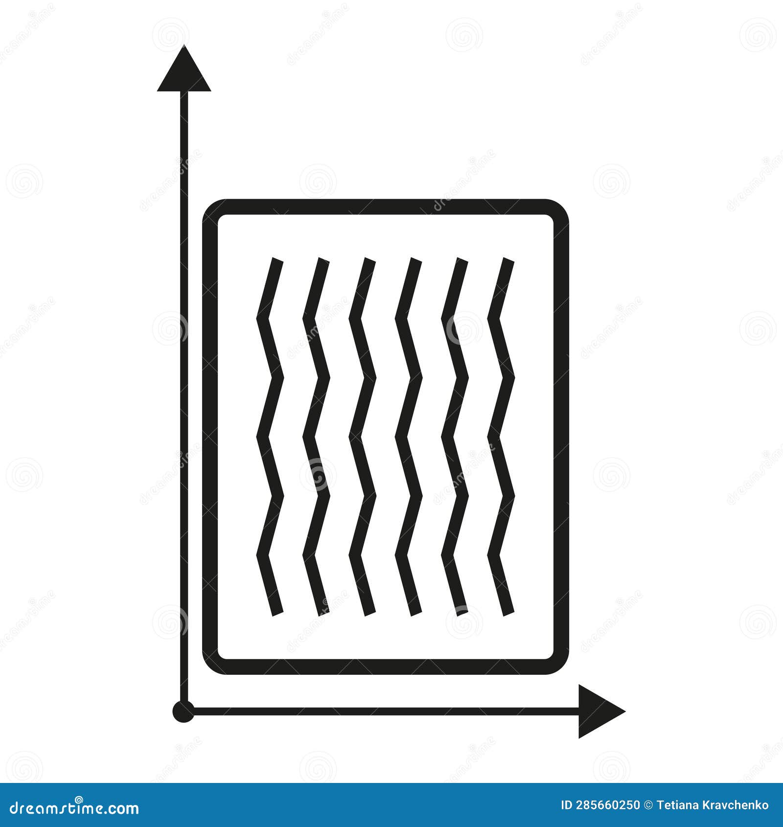 Mattress And Bed Size Dimension Line Icon Set. Bed Length Measurement ...