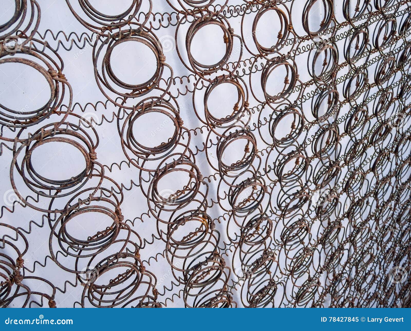 Mattress spring pattern stock image. Image of natural - 78427845