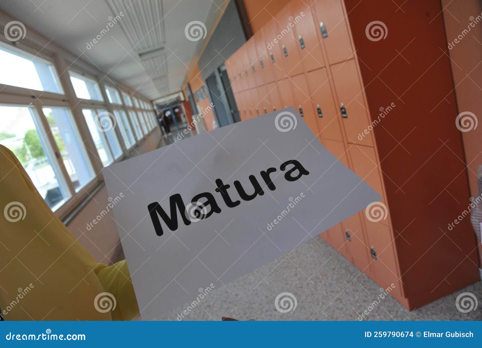 Matura or Maturity Test at School Stock Photo - Image of school ...
