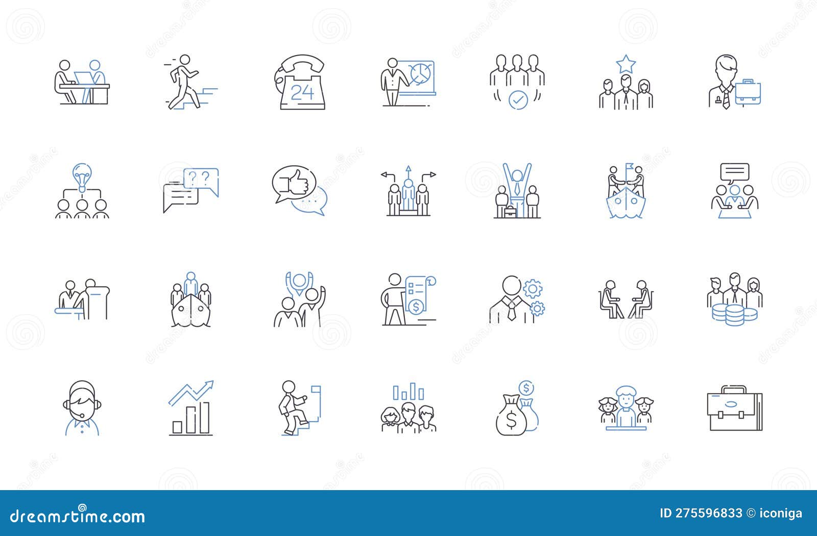 Maturation Process Line Icons Collection. Rowth, Development, Evolution ...