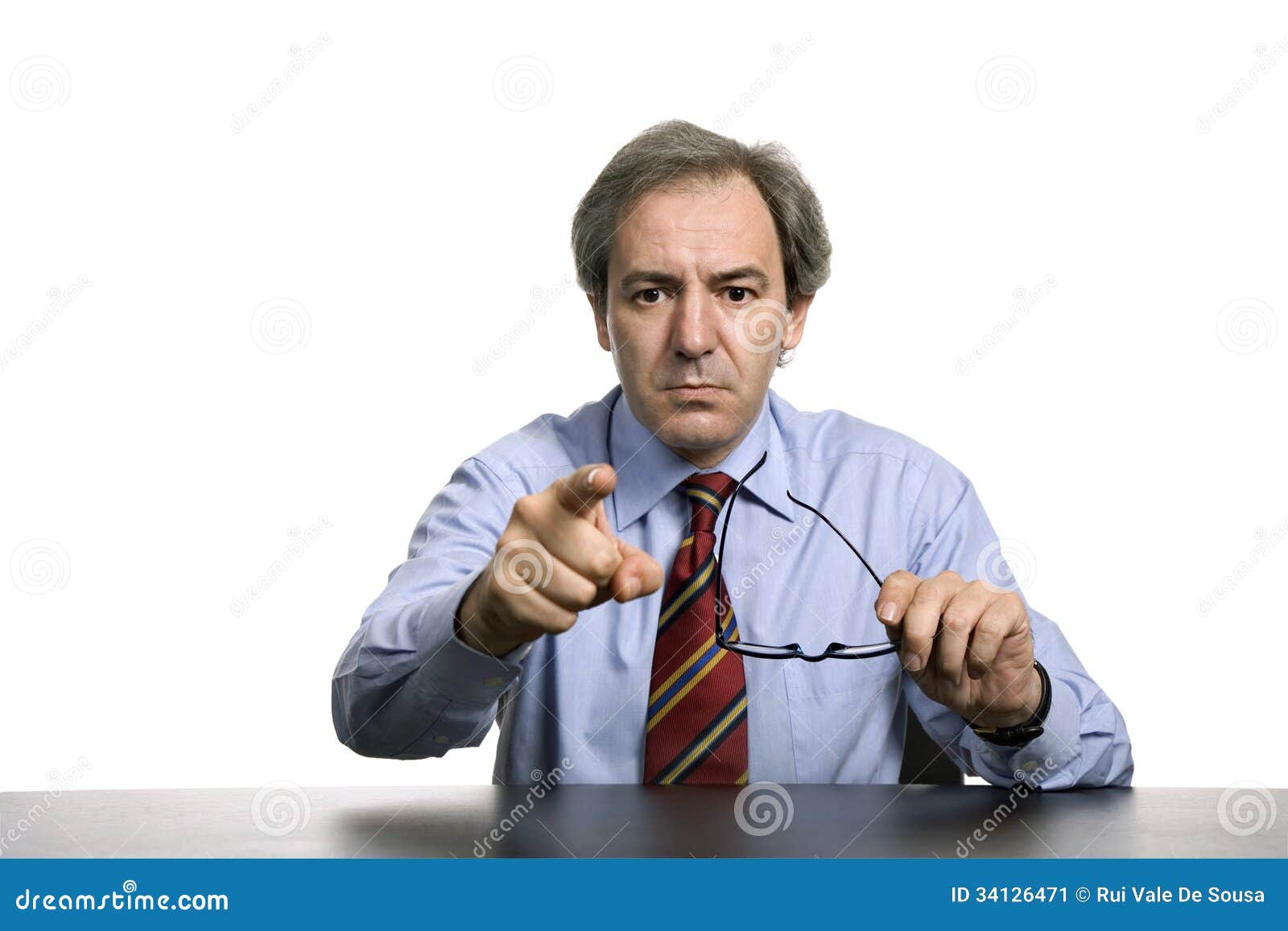 Pointing stock image. Image of corporate, confident, male - 34126471