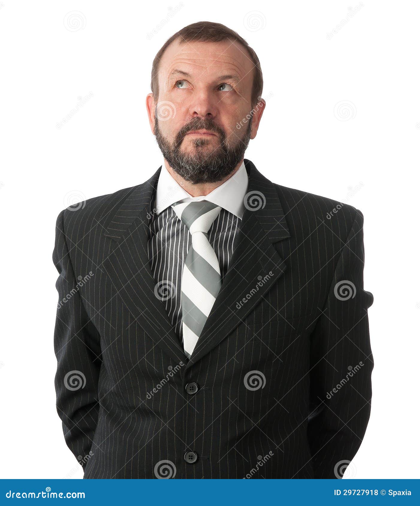 Mature Business Man Looking Up Stock Photo - Image of business, company ... Mature Business Man Looking Up Stock Photo - Image of business, company ...