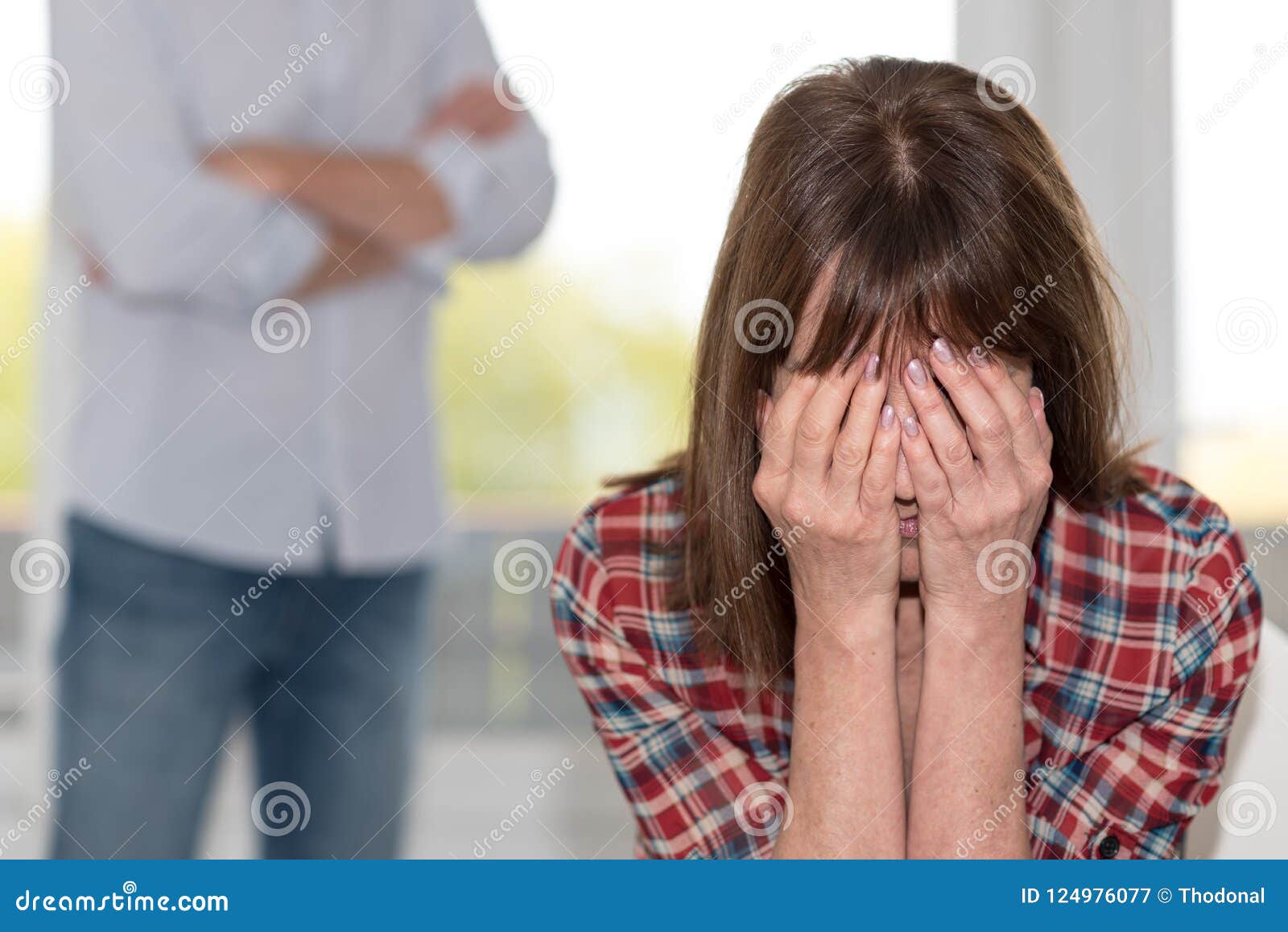 Couple Having Relationship Problems Stock Image - Image of crisis ...
