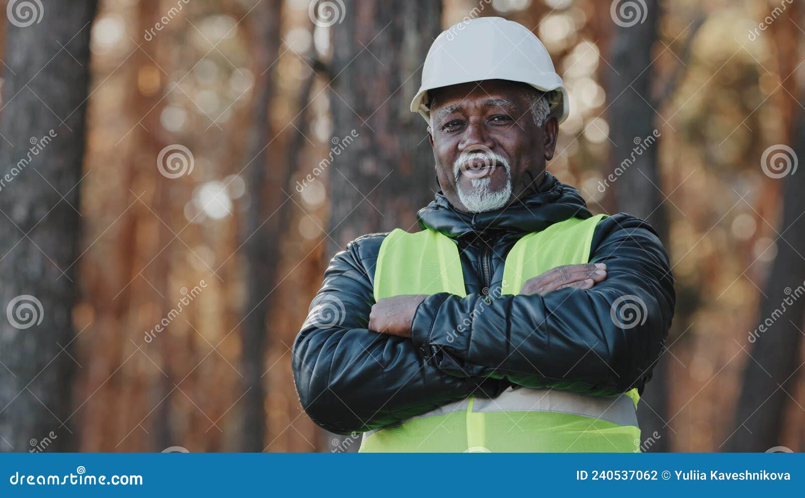 Mature Developer Forestry Engineer Foreman Professional Construction ...