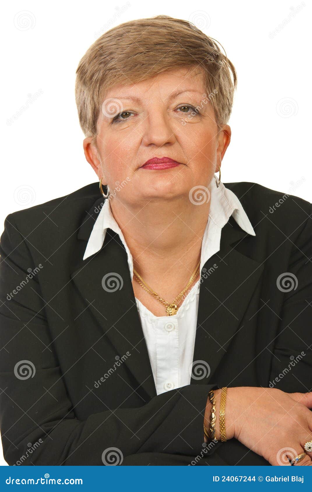 Mature executive woman stock photo. Image of happy, confident - 24067244
