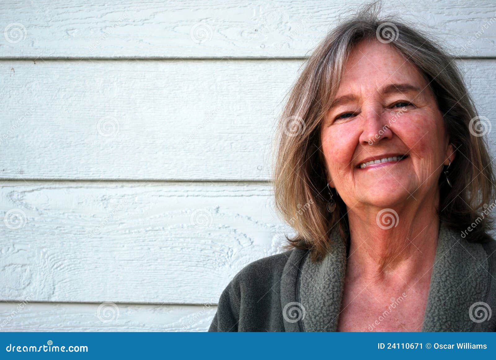 Mature Female Beauty Expressions. Stock Image - Image of casual, blond ...