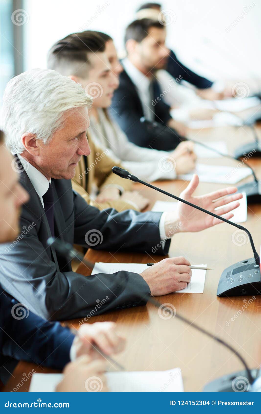 Commenting speech stock photo. Image of formal, convention - 124152304