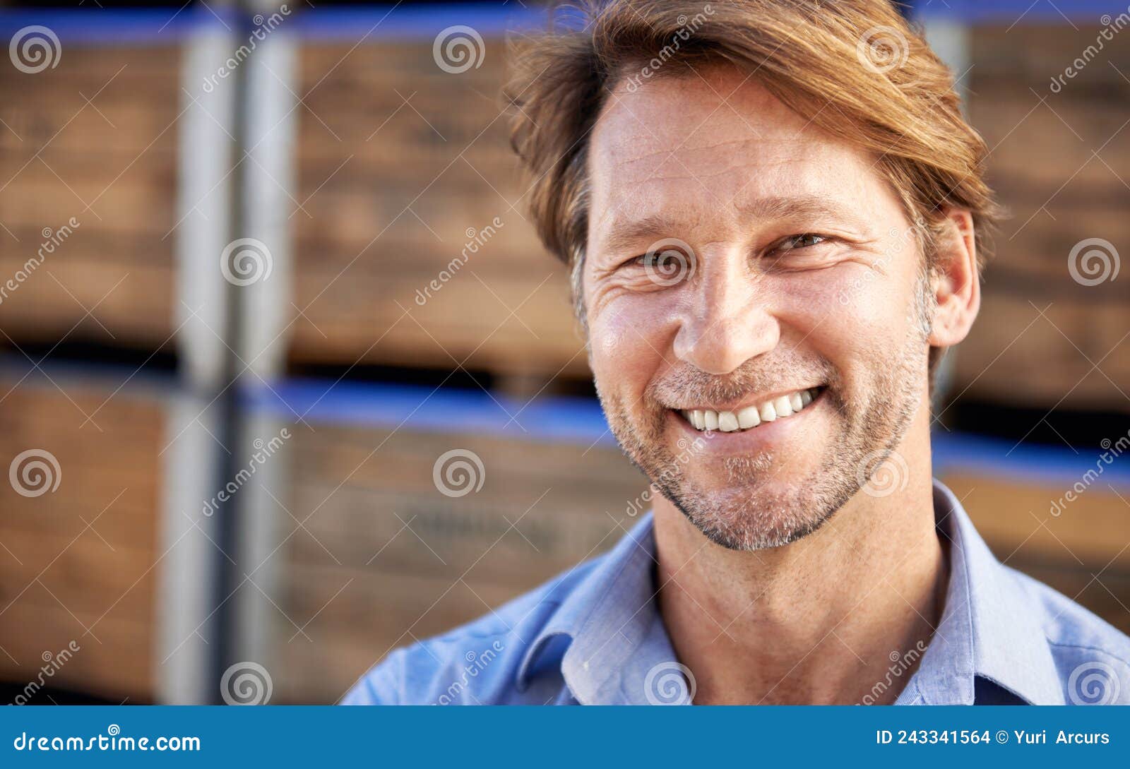 Mature and Handosme. Portrait of a Handsome Mature Man. Stock Photo ...