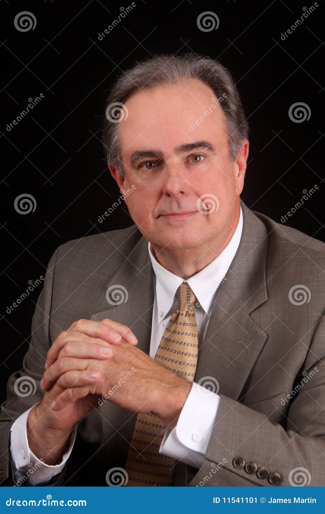 Mature Male Businessman with His Hands Folded Stock Image - Image of ... Mature Male Businessman with His Hands Folded Stock Image - Image of ...