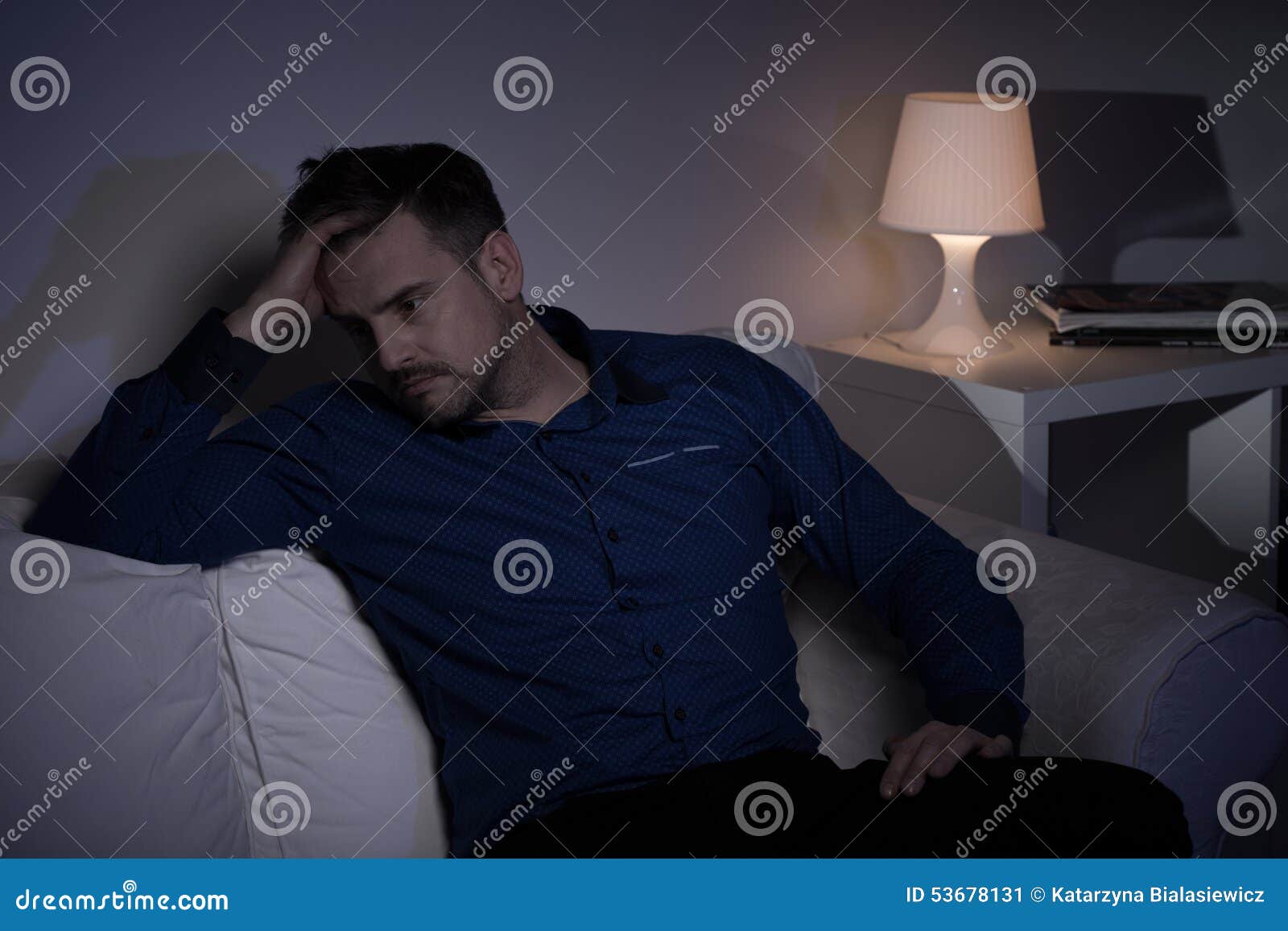 Mature man with problems stock image. Image of sadness - 53678131