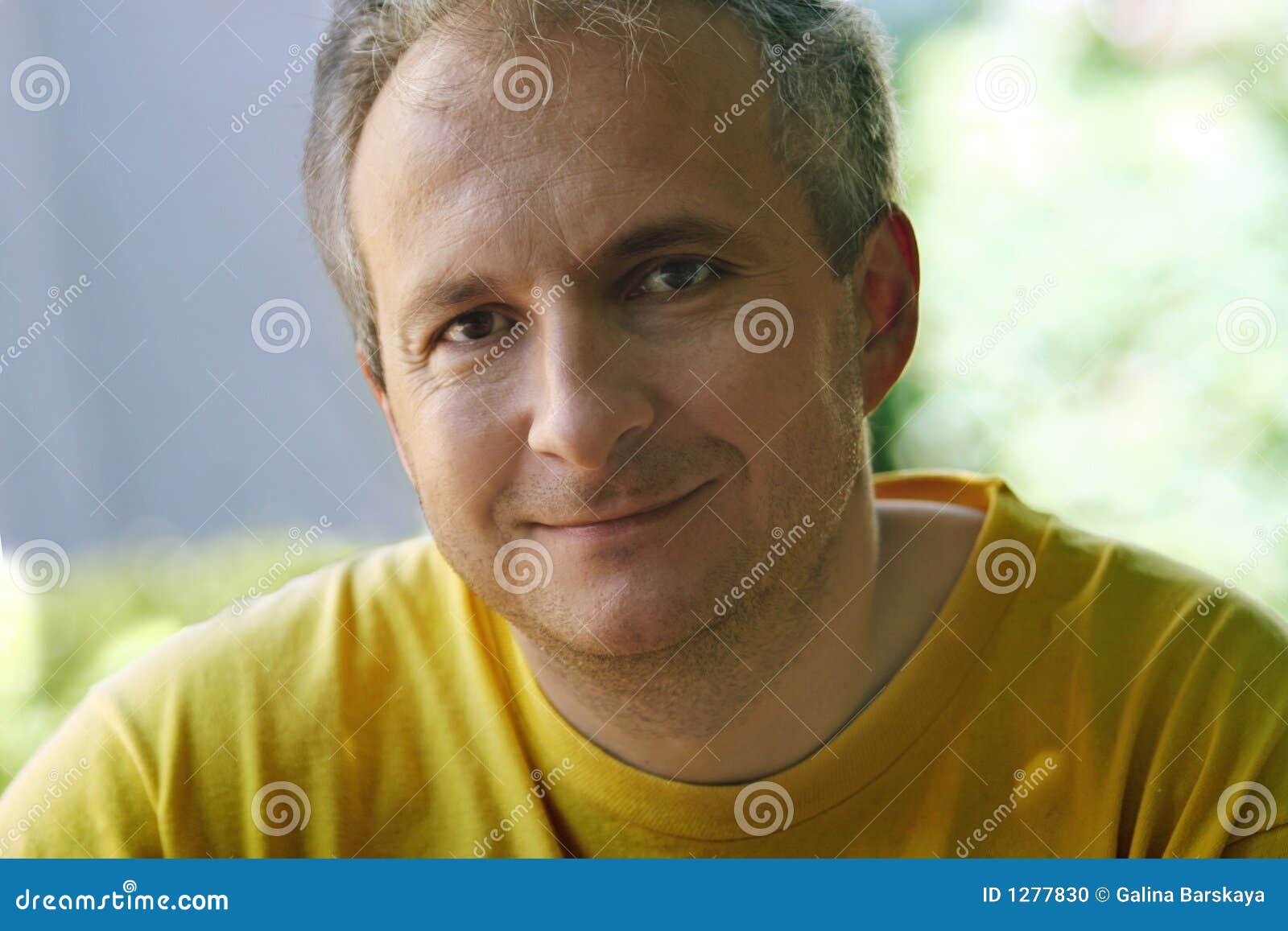 Mature man smiling stock photo. Image of lifestyle, enjoyment - 1277830