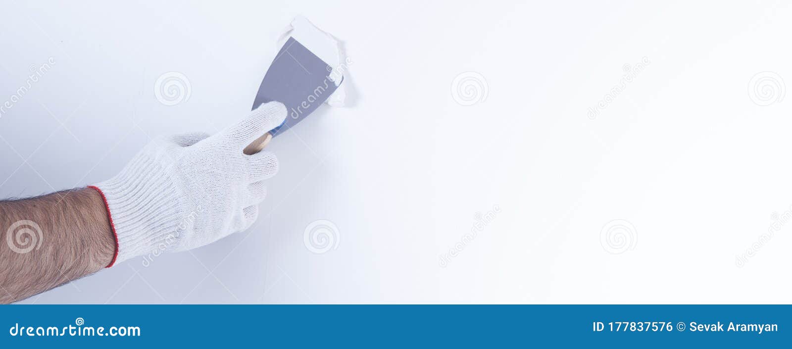 Mature man using scraper stock photo. Image of stretching - 177837576