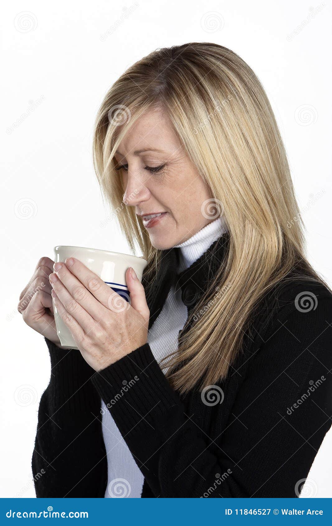 Mature Model Drinking stock image. Image of beauty, women - 11846527