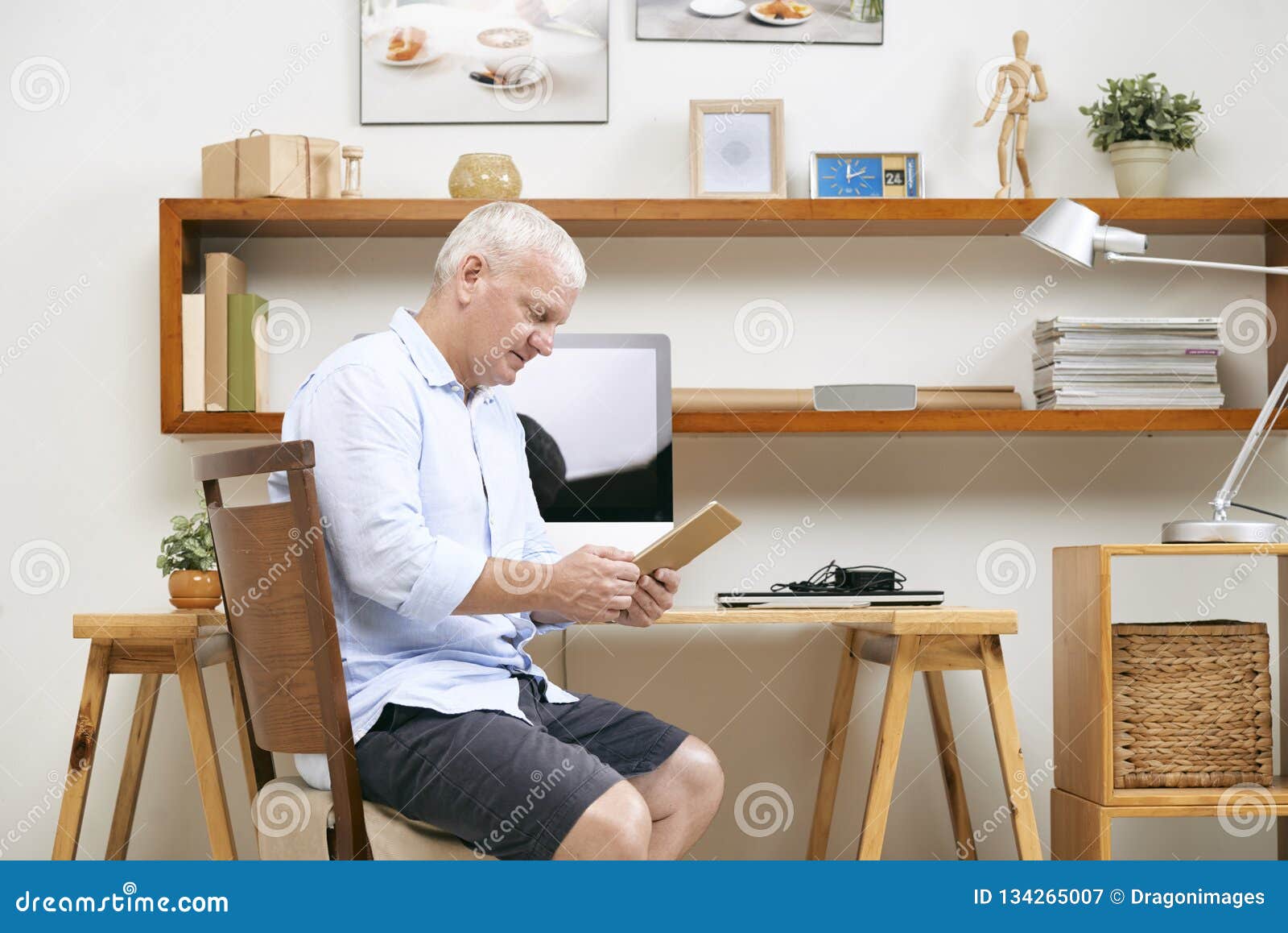 Programmer Reading Requirement Specification Stock Image Image Of