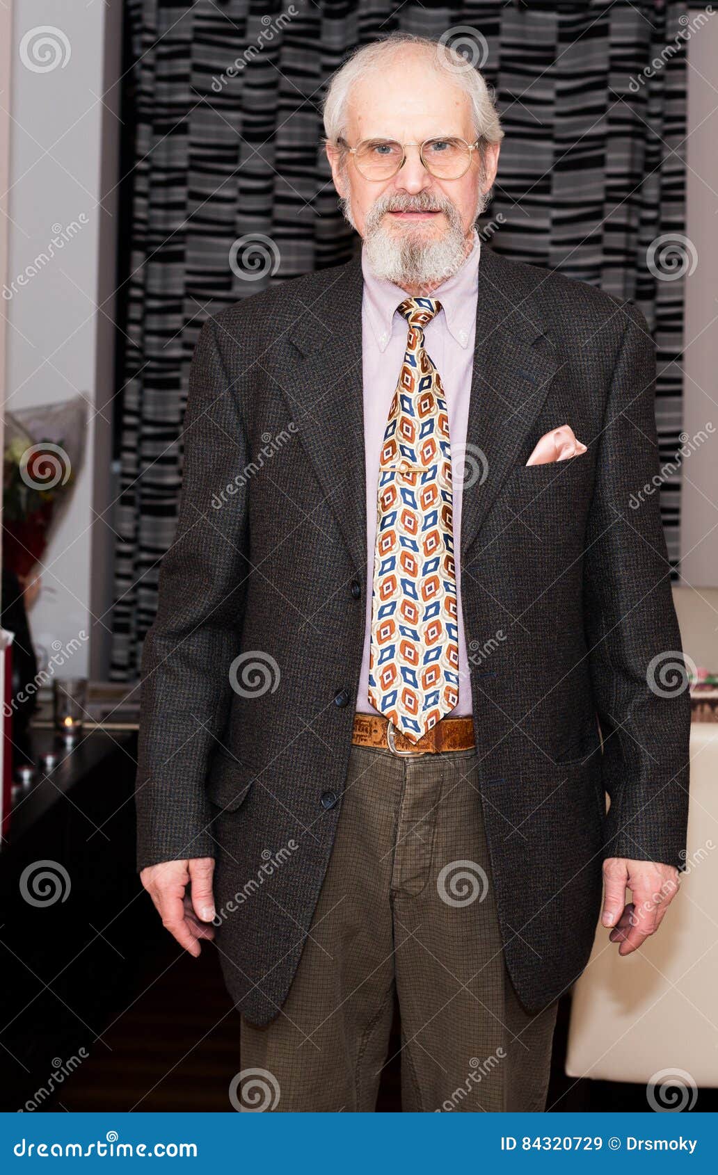 Mature Senior Man Standing. Stock Image - Image of model, aging: 84320729