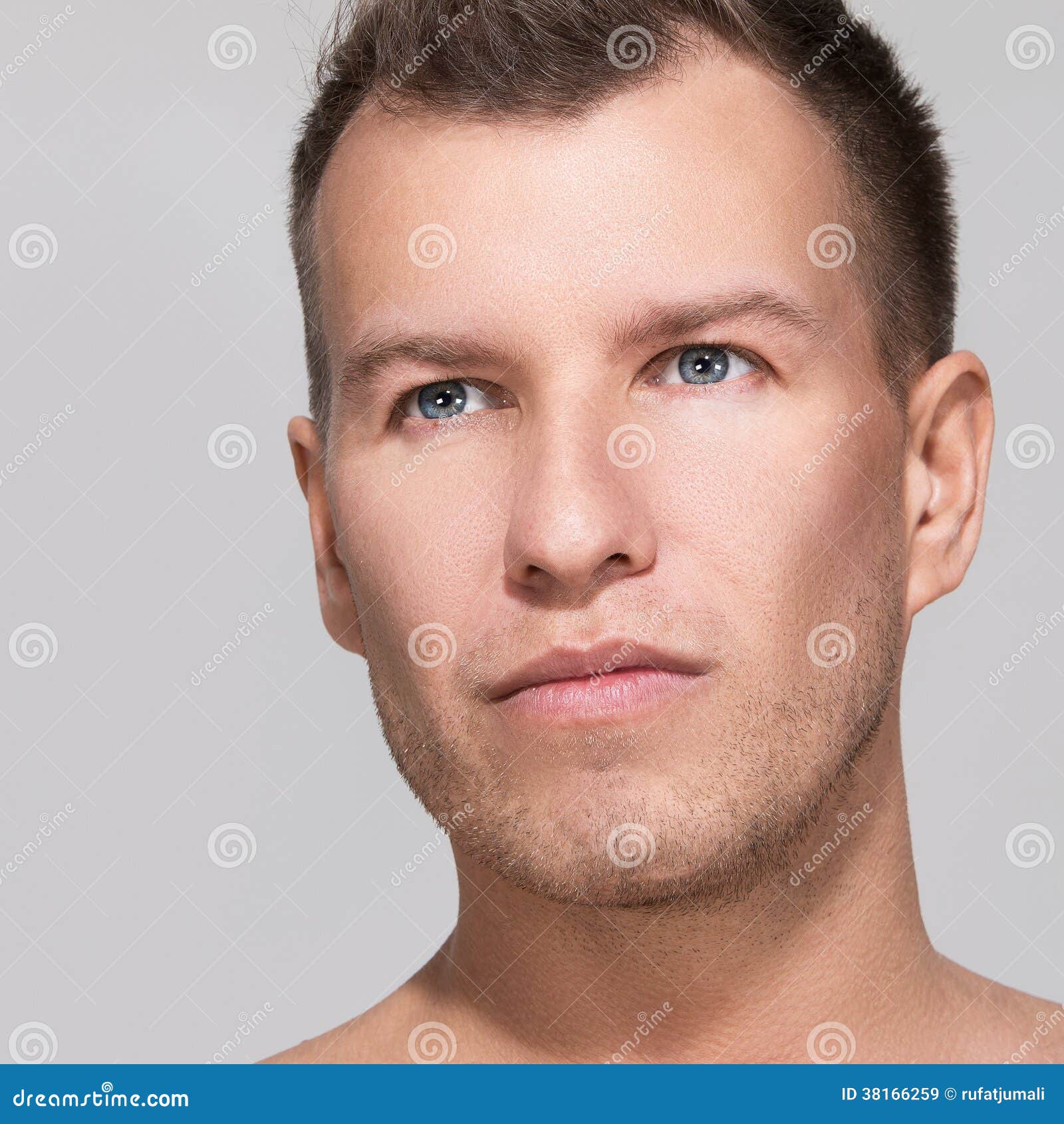 Mature, serious man stock image. Image of charming, bristle - 38166259