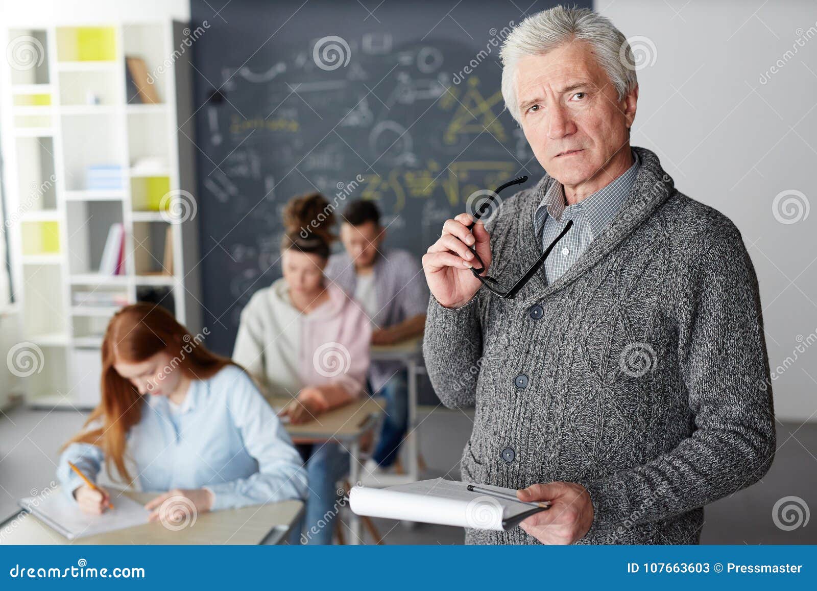 Experienced teacher stock image. Image of experienced - 107663603