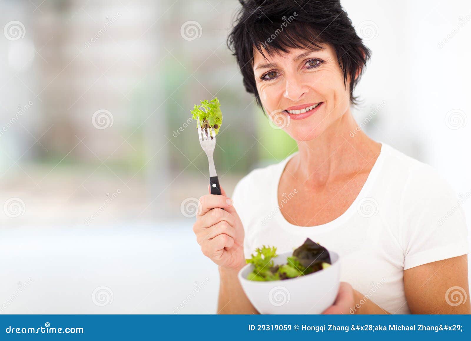 Mature woman fresh stock image. Image of bedroom, cute - 29319059