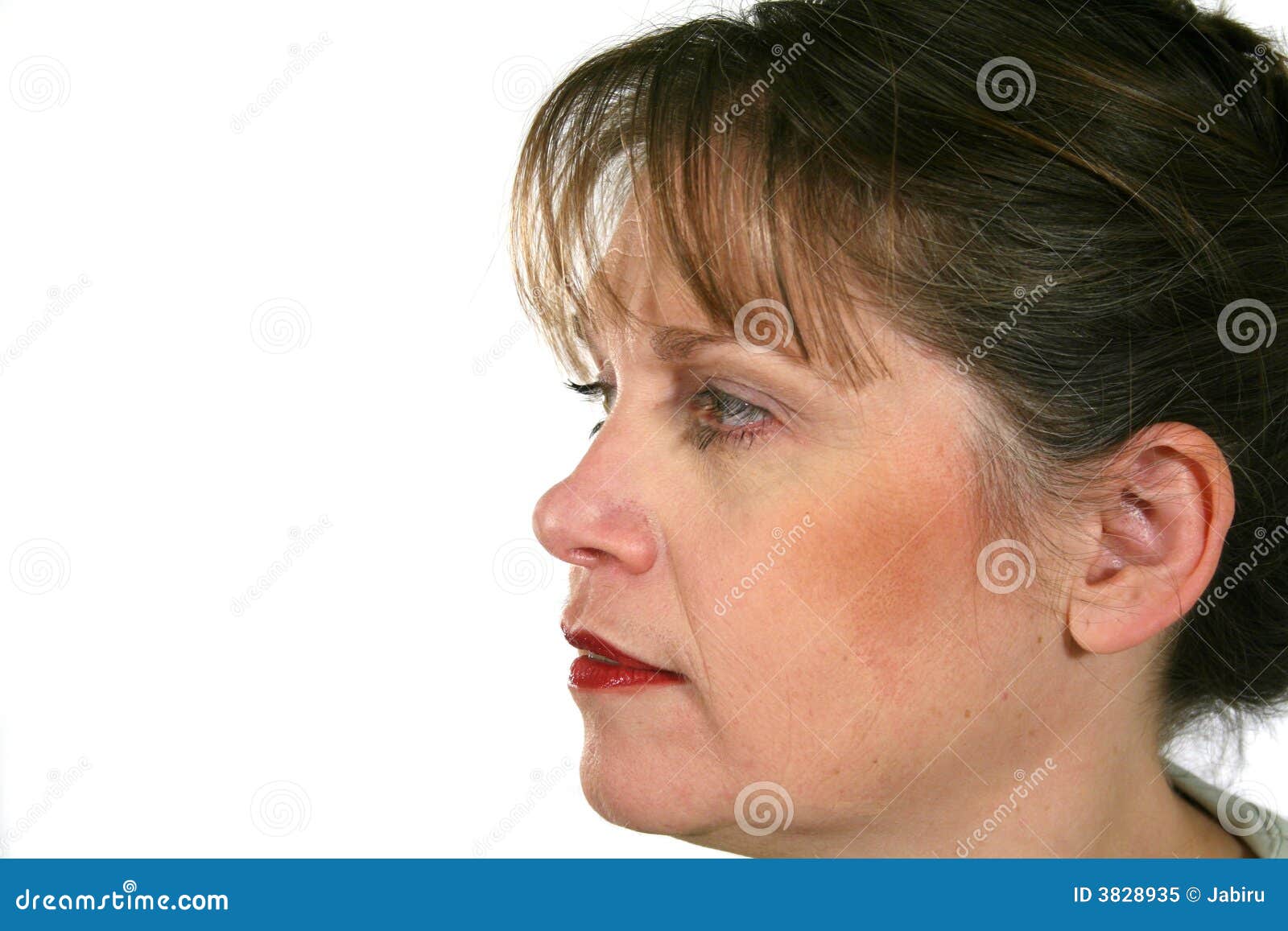 Mature Woman Profile stock image. Image of aged, profile - 3828935