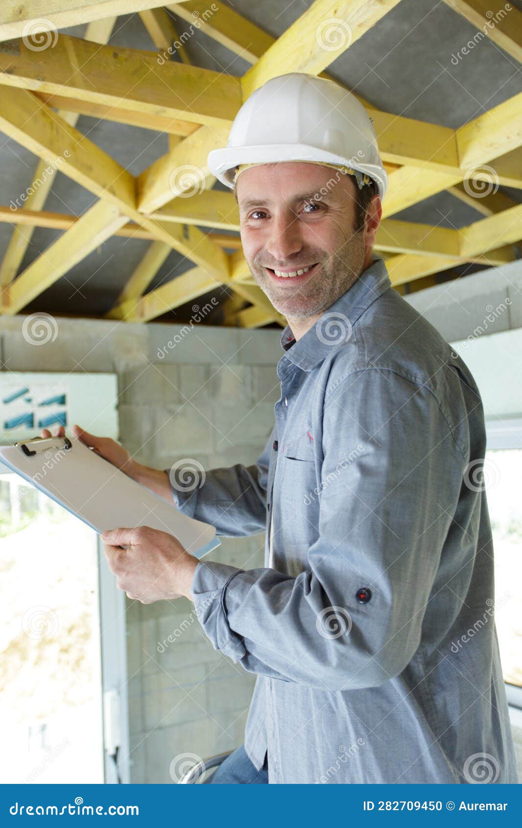 Workman Holding Axe Stock Photo | CartoonDealer.com #18796848