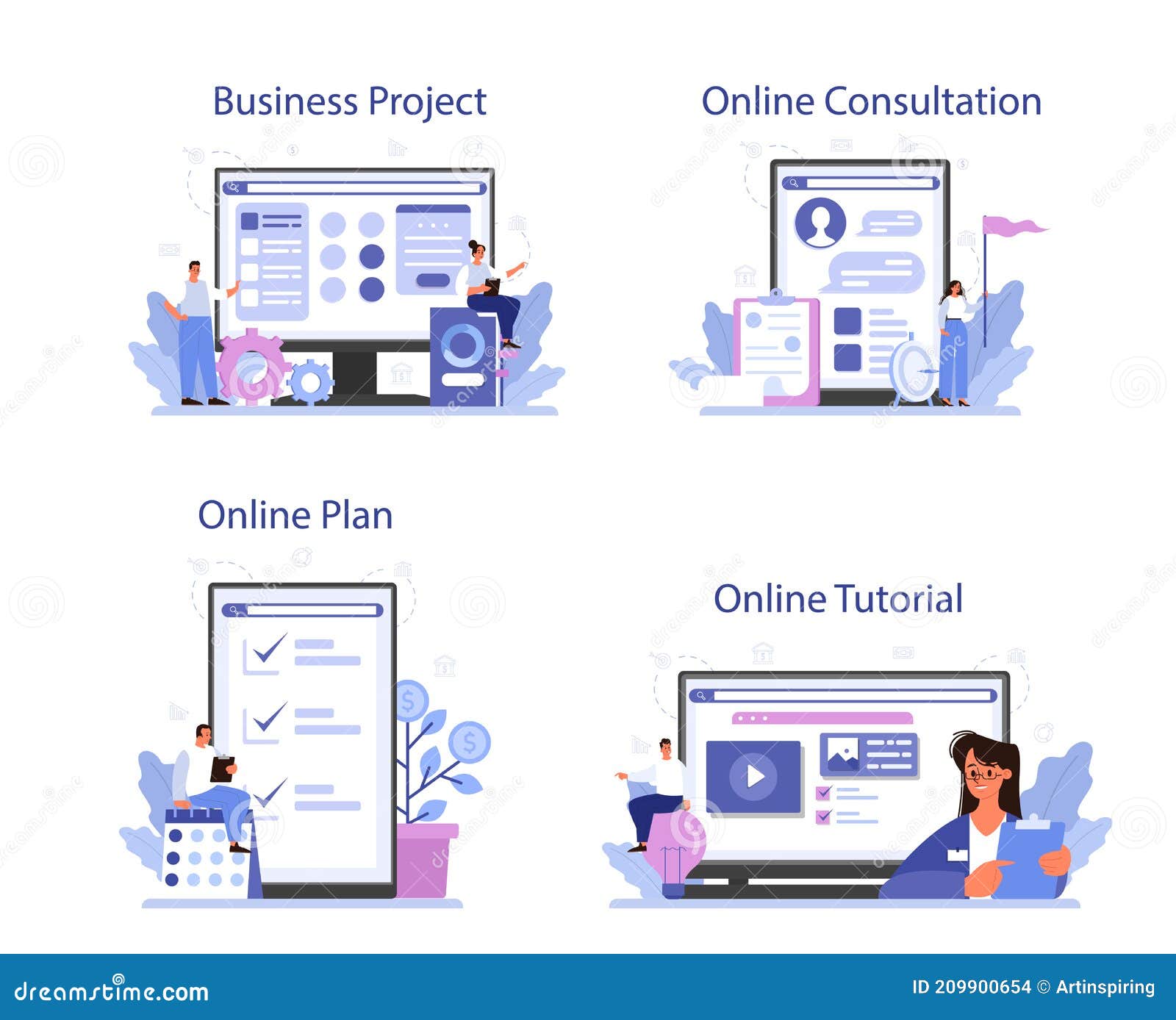 Maturity Stage Online Service or Platform Set. Project Life Cycle ...