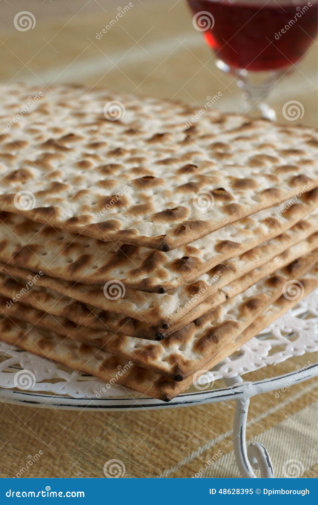 Matzah Crackers stock image. Image of jewish, seder, religious - 48628395